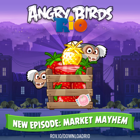 Angry birds Rio gets the Market Mayhem update, bringing new levels ...